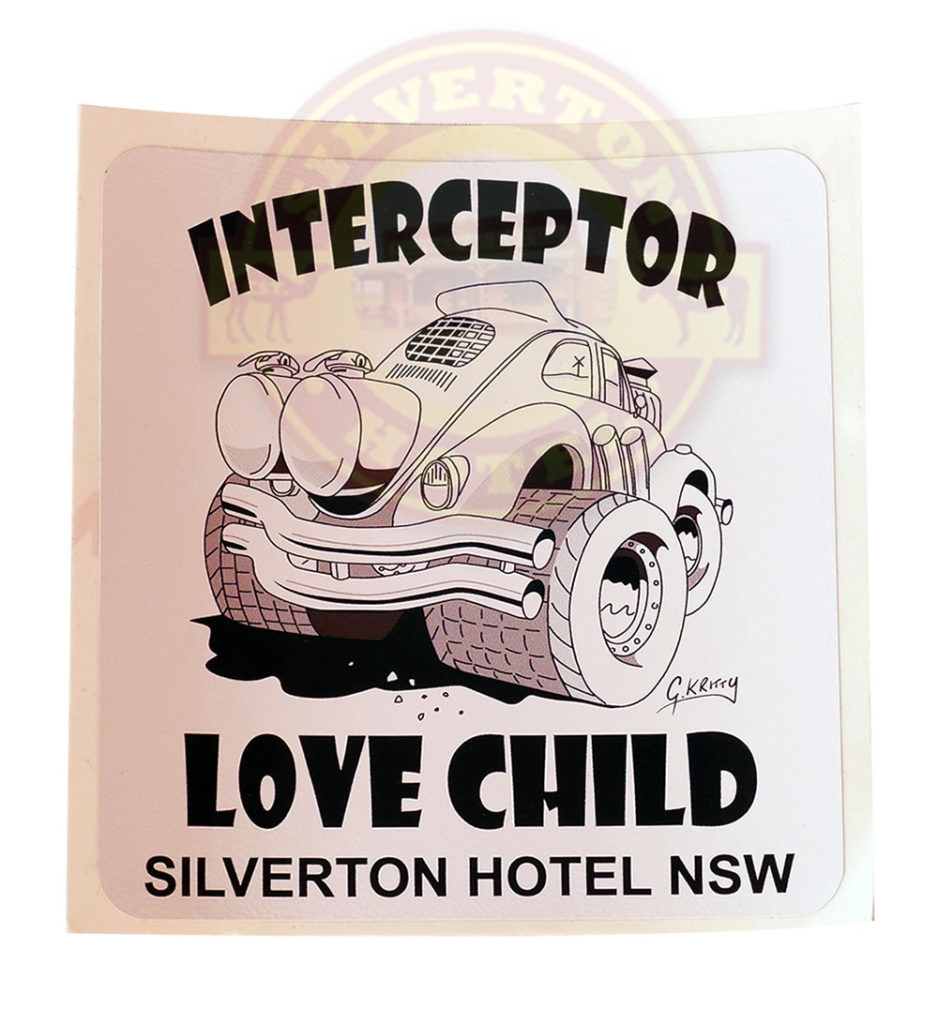 Sticker - Interceptor - Silverton Hotel