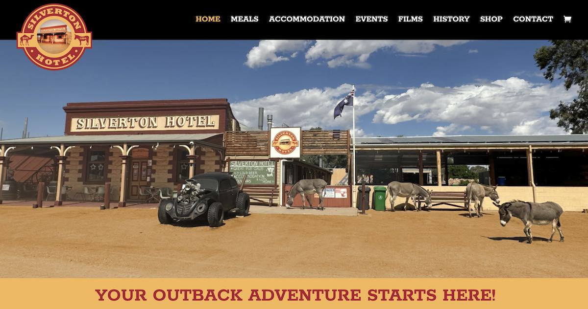 The Silverton Hotel - Accommodation and Meals in the Outback